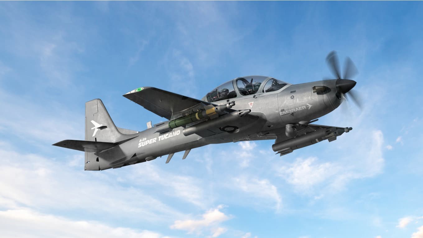 ターボプロップ軽攻撃機A-29スーパーツカノ