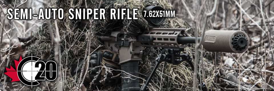 コルト・カナダC20｜カナダ軍の新しい狙撃銃 | ミリレポ｜ミリタリー関係の総合メディア